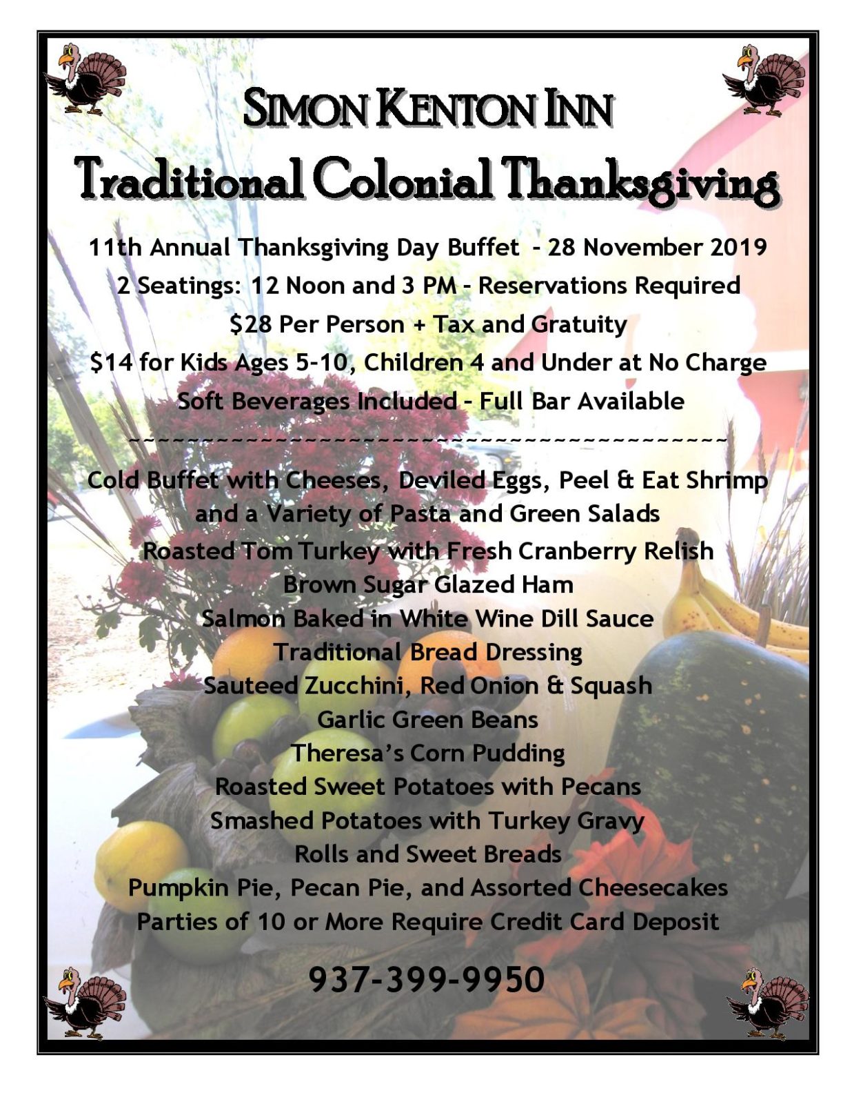 Upcoming Events – Simon Kenton Inn