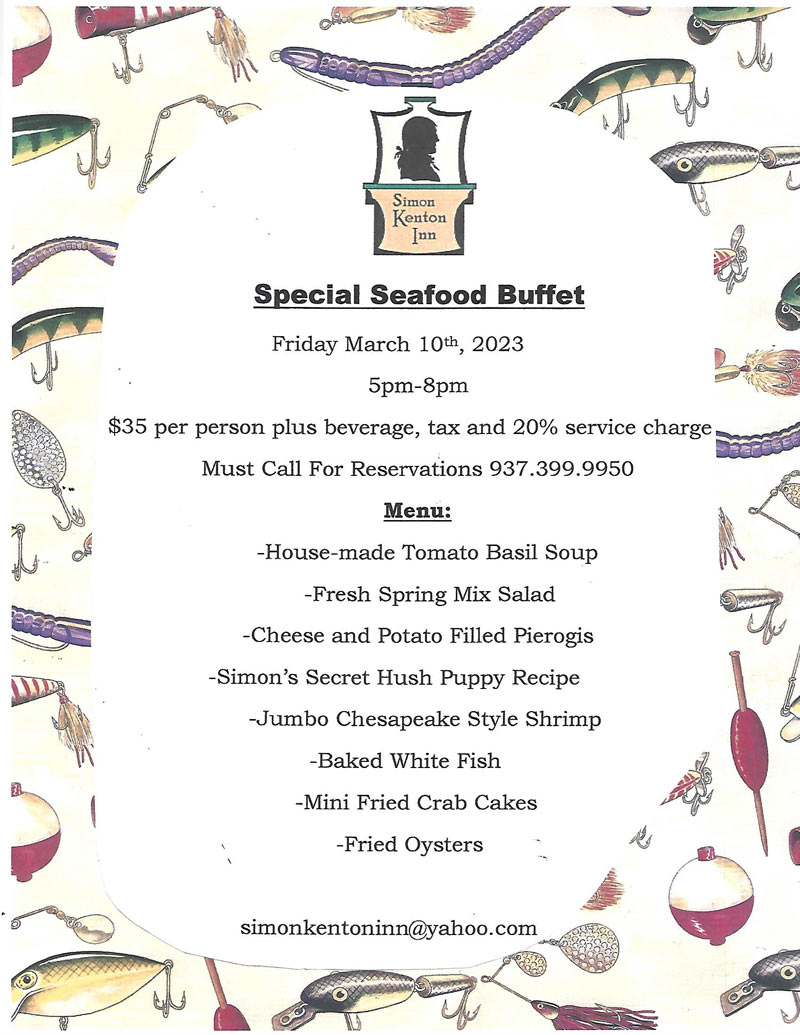 Upcoming Events | Simon Kenton Inn