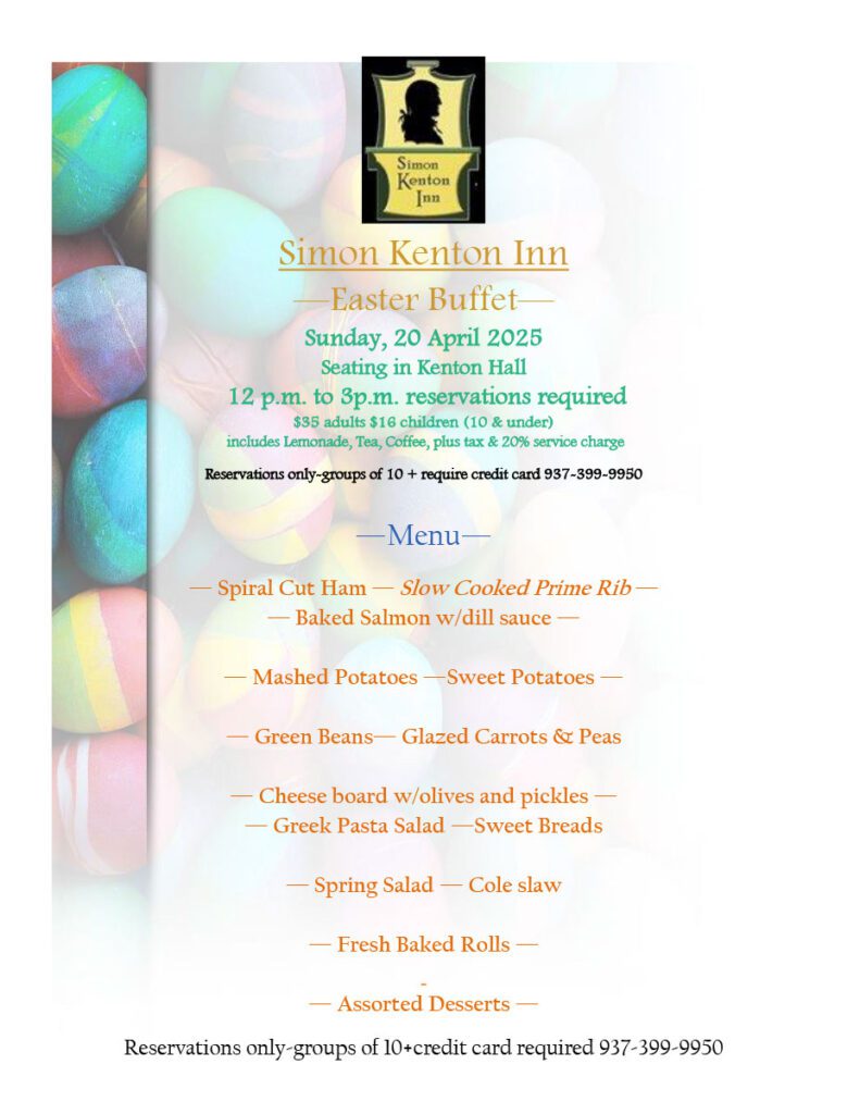 Upcoming Events | Simon Kenton Inn